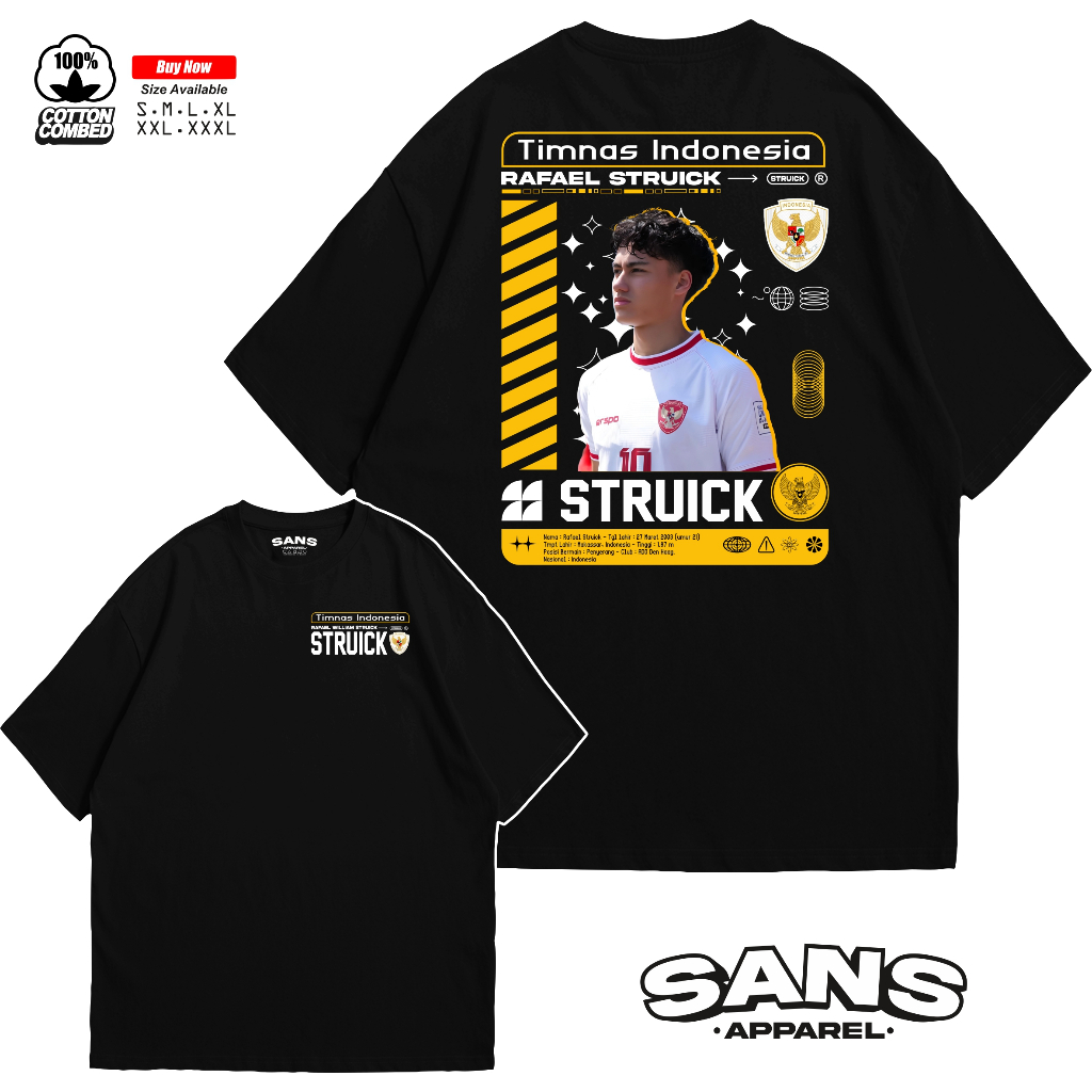 (Free Stickers, Sans) Tshirt Rafael Struick New Series Tshirt Cotton ...