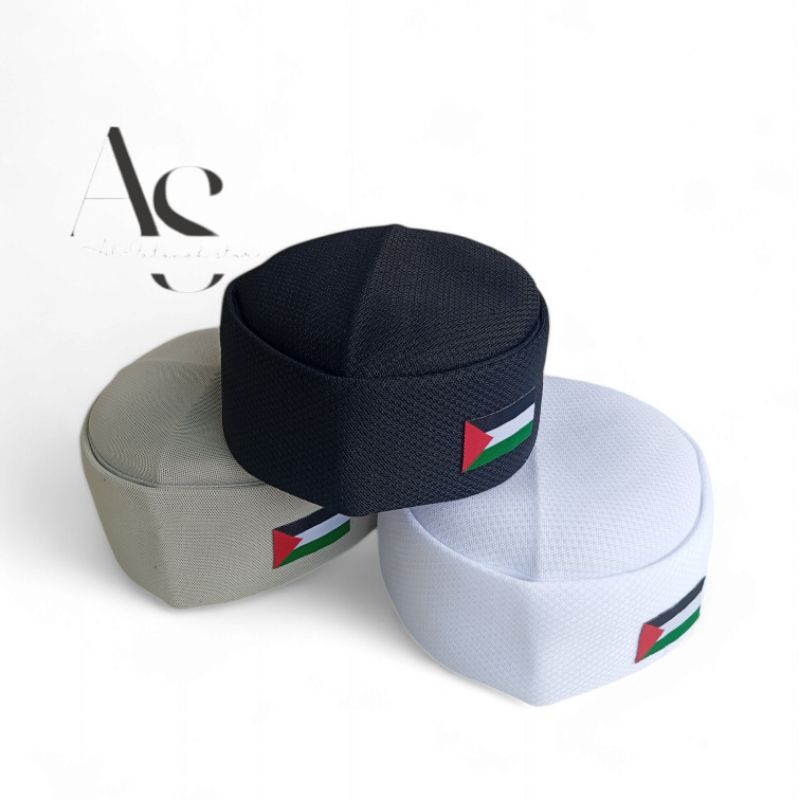Habasa PECI KOPIAH PALESTINE MOTIF PECI FOR ADULTS & CHILDREN | Shopee ...