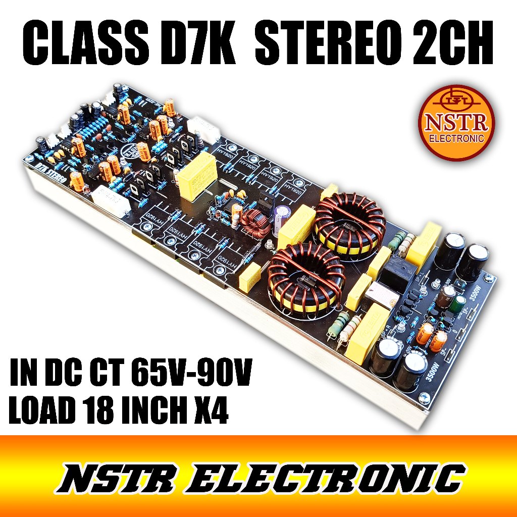 Class D STEREO D7K WITHOUT FLOW BIAS LOAD 15INCH X4 18INCH X4 | Shopee ...
