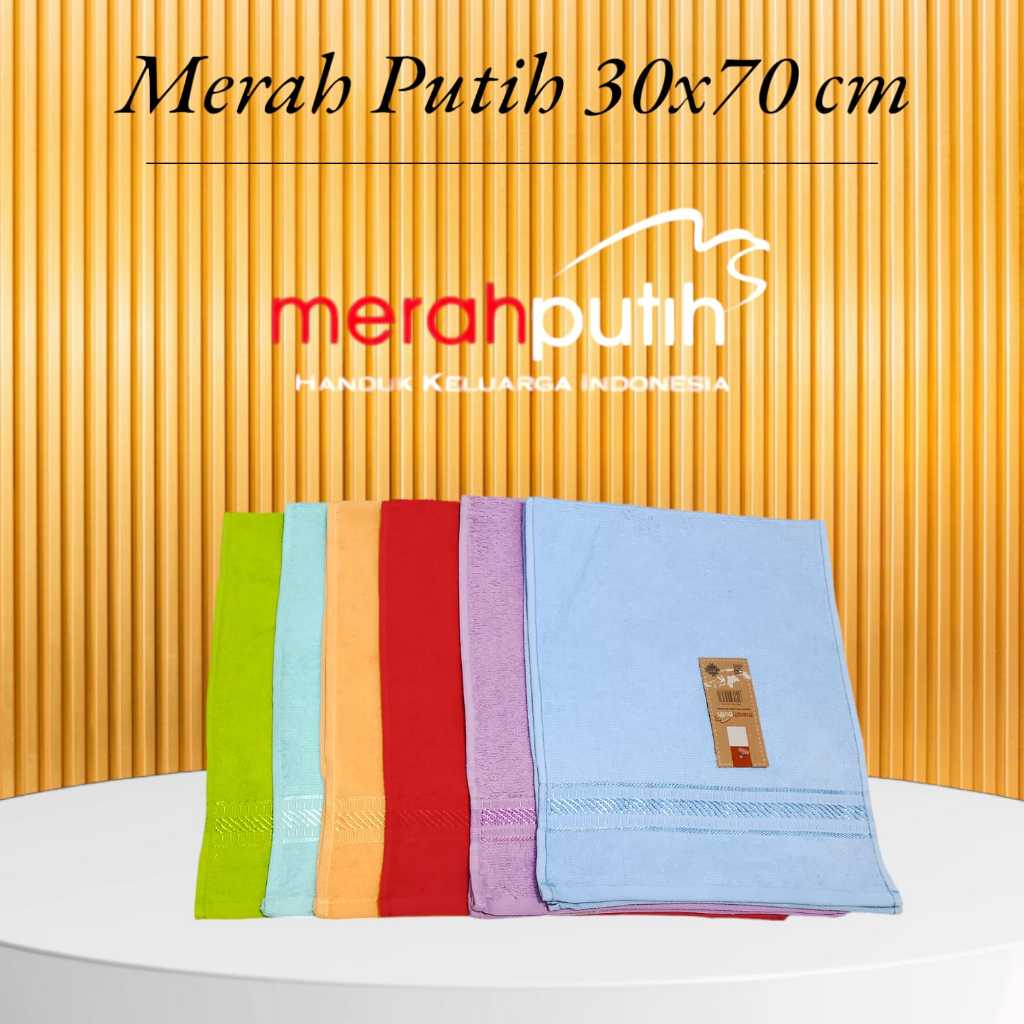 MERAH PUTIH Red and White Sports Towel 30x70 cm | Shopee Malaysia