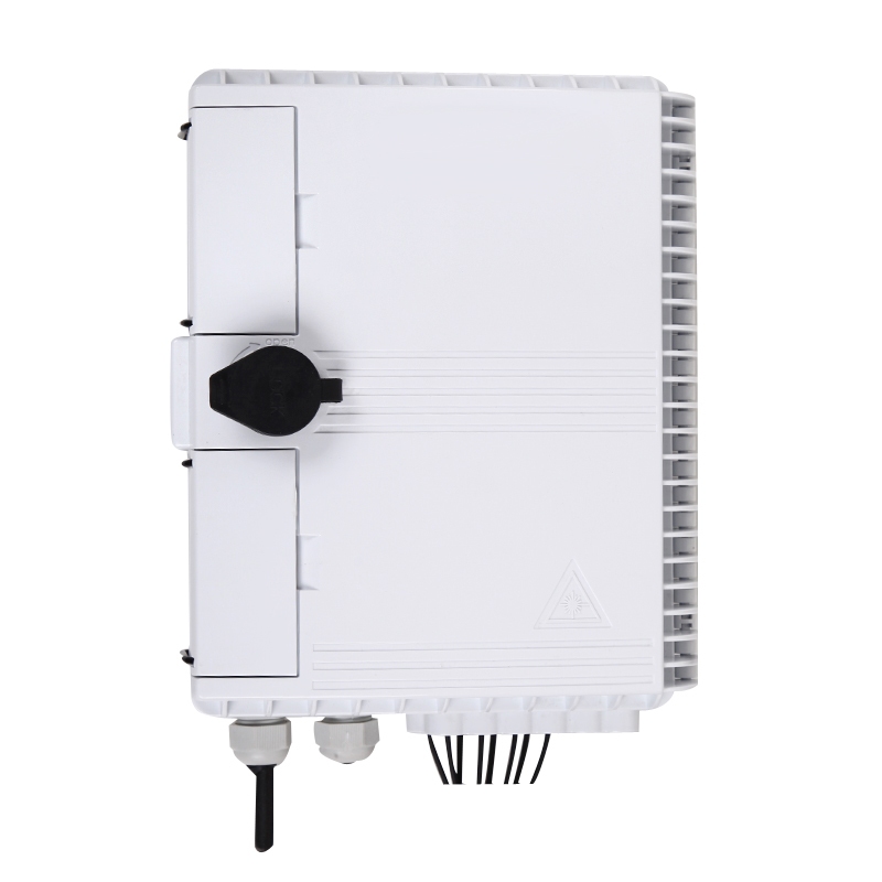 Fiber Optics Distribution Box ODP FAT 12port GRAY complete splitter 1:8 ...