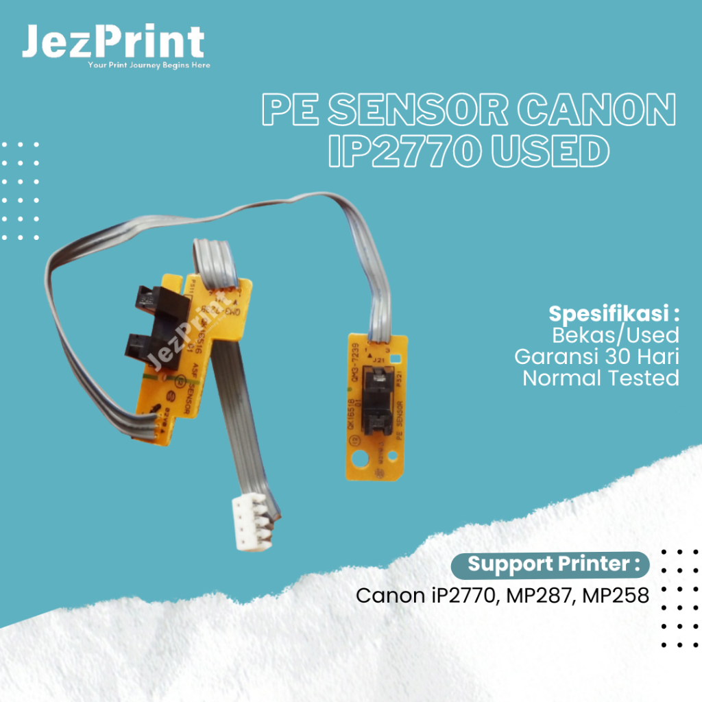 Pe Sensor Canon IP2770 IP2770 MP258 MP287, Paper Sensor IP2770 MP258 ...