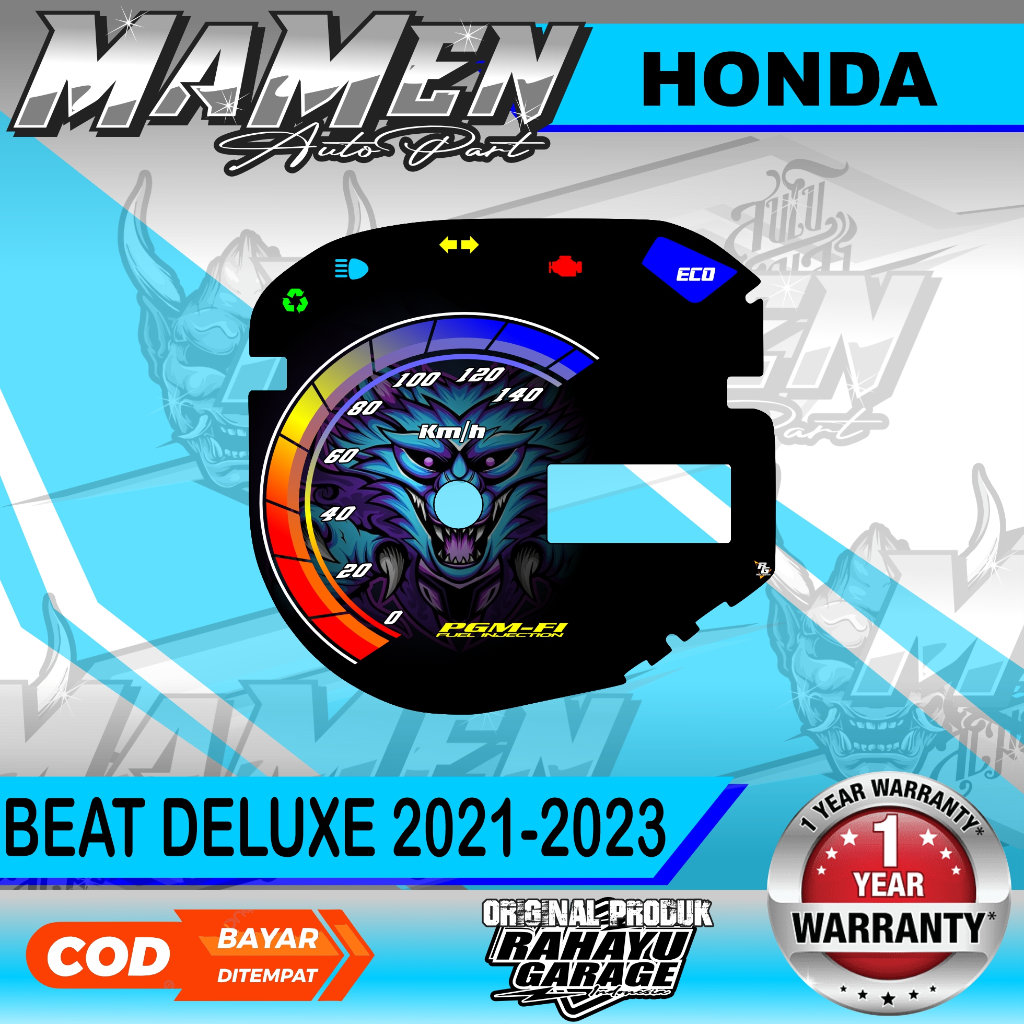 Honda BEAT DELUXE CUSTOM SPEEDOMETER BOARD 2021-2023 | Shopee Malaysia