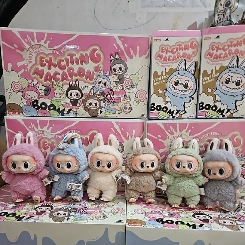 Labubu Macaron PopMart: Viral Cute Monster Doll With QR Scan | Shopee ...