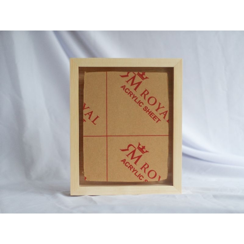 KAYU 3d Frame Wooden Figura Frame size 12R 30x40 | Shopee Malaysia