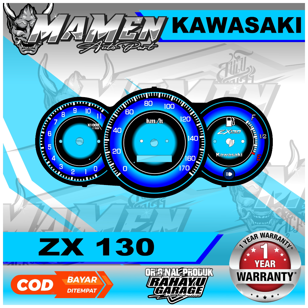 Kawasaki ZX 130 CUSTOM SPEEDOMETER BOARD | Shopee Malaysia