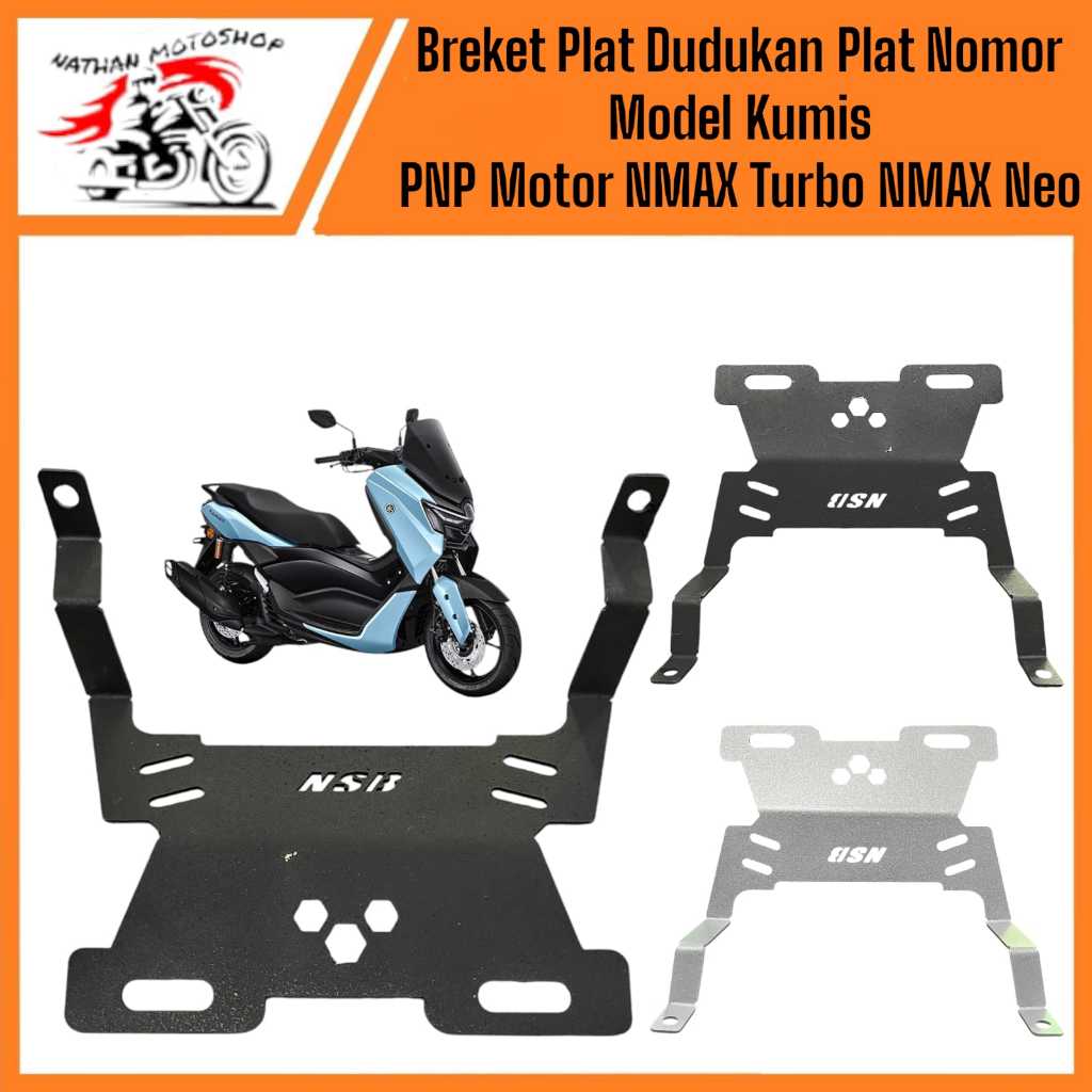 Bracket Number Plate bracket Front Number Plate Holder Mustache model ...