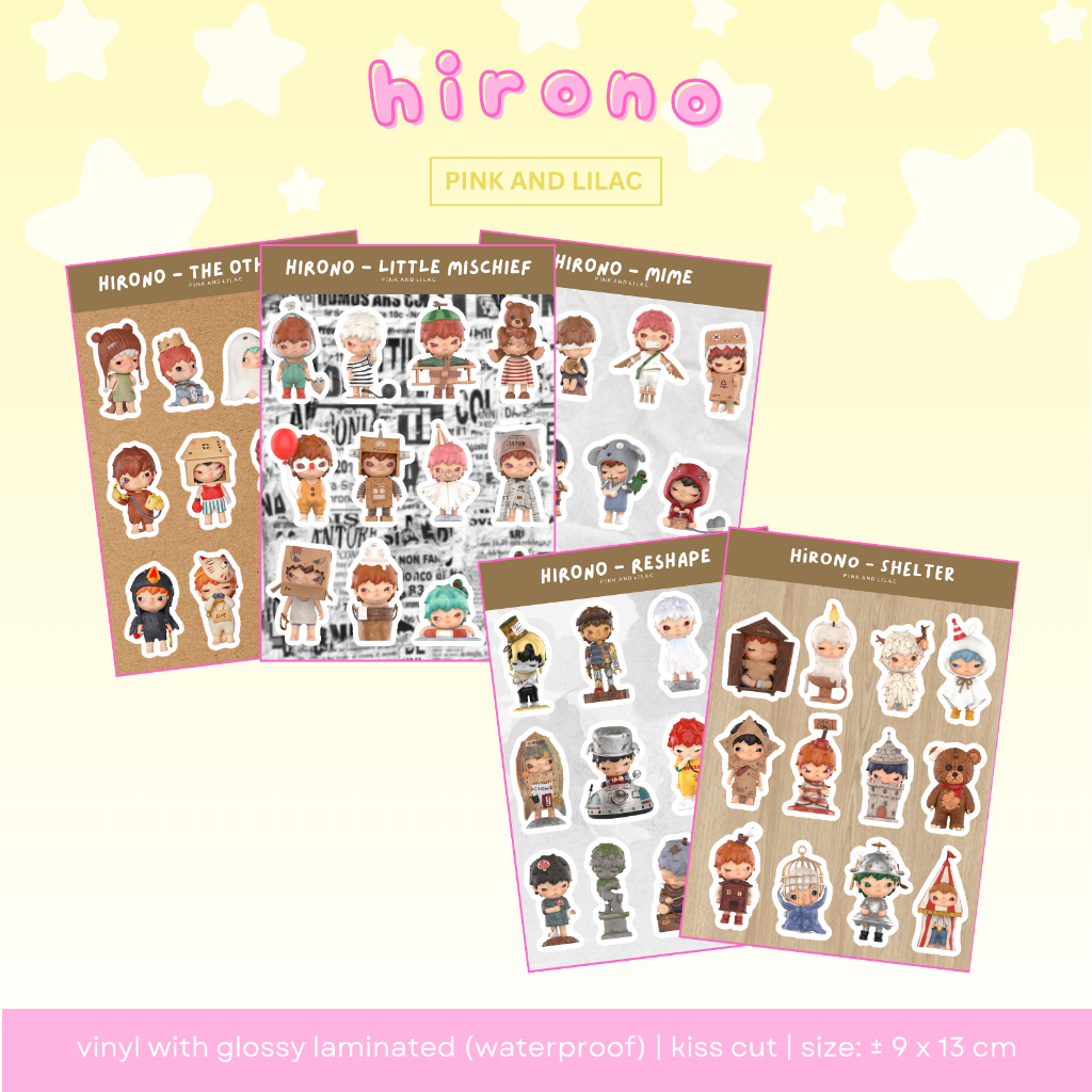 Hirono Sticker | Little Mischief, Mime, Reshape, The Other One | Deco ...