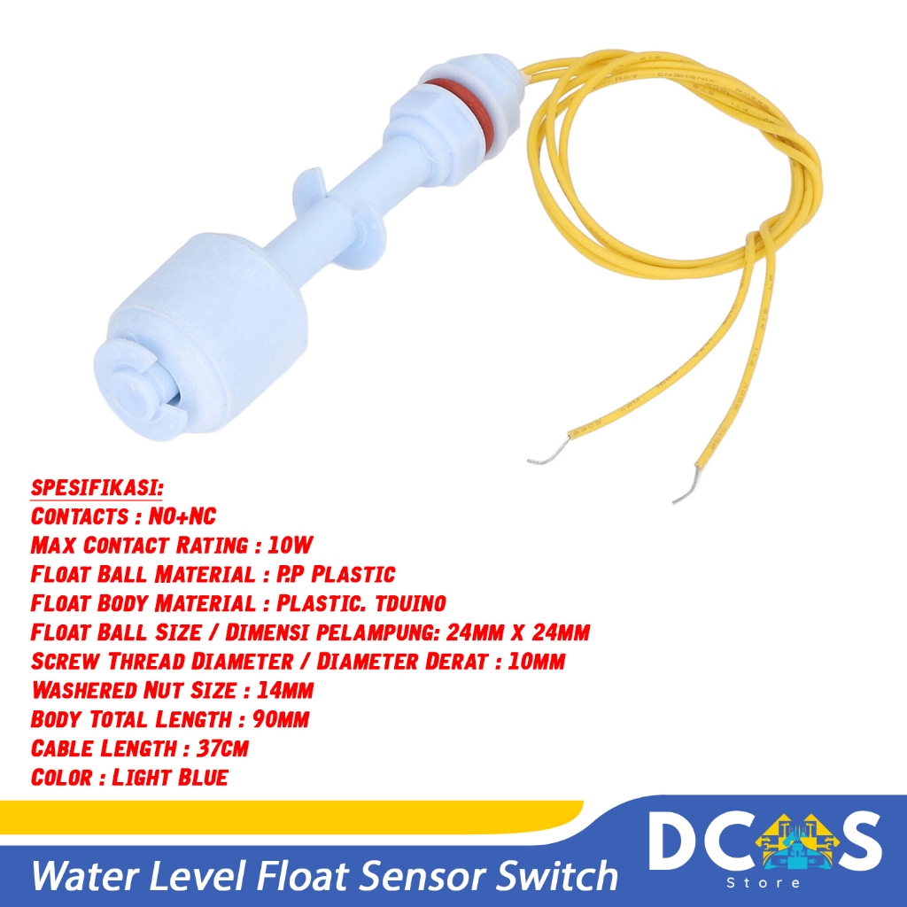 LEVEL FLOAT SENSOR SWITCH - VERTICAL WATER FLOAT SWITCH | Shopee Malaysia