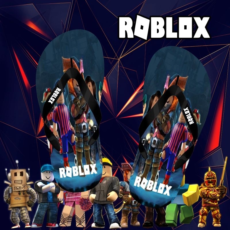 Roblox Boys' Flip-flops | Boys' flip-flops | Shopee Malaysia