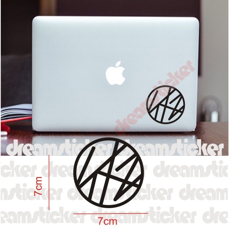 Cutting Sticker Star Kids SKZ Logo Round KPop Sticker Laptop MacBook ...
