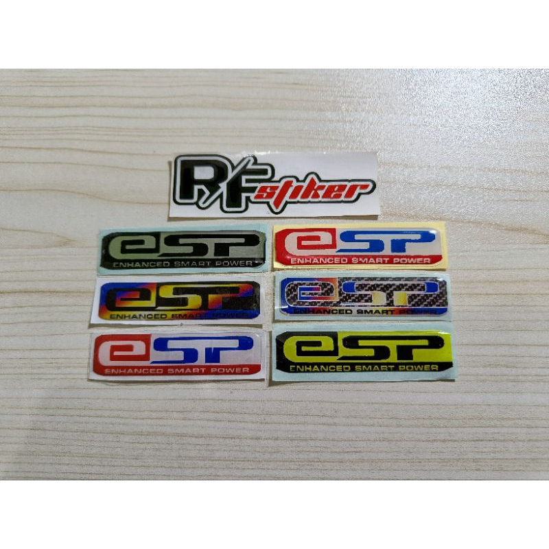 Sticker sticker Embossed esp emblem esp bol filter Honda | Shopee Malaysia