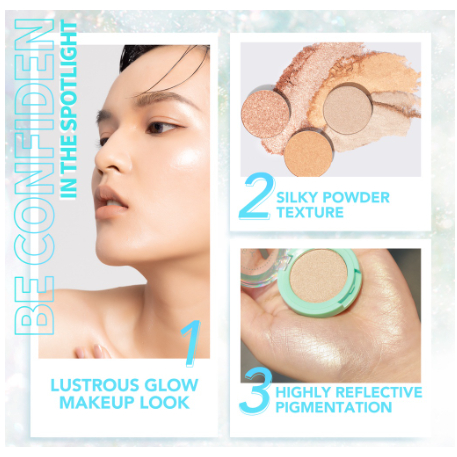 You Colorland Focus On Me Highlighter|Glowing Lustrous Effect Silky ...