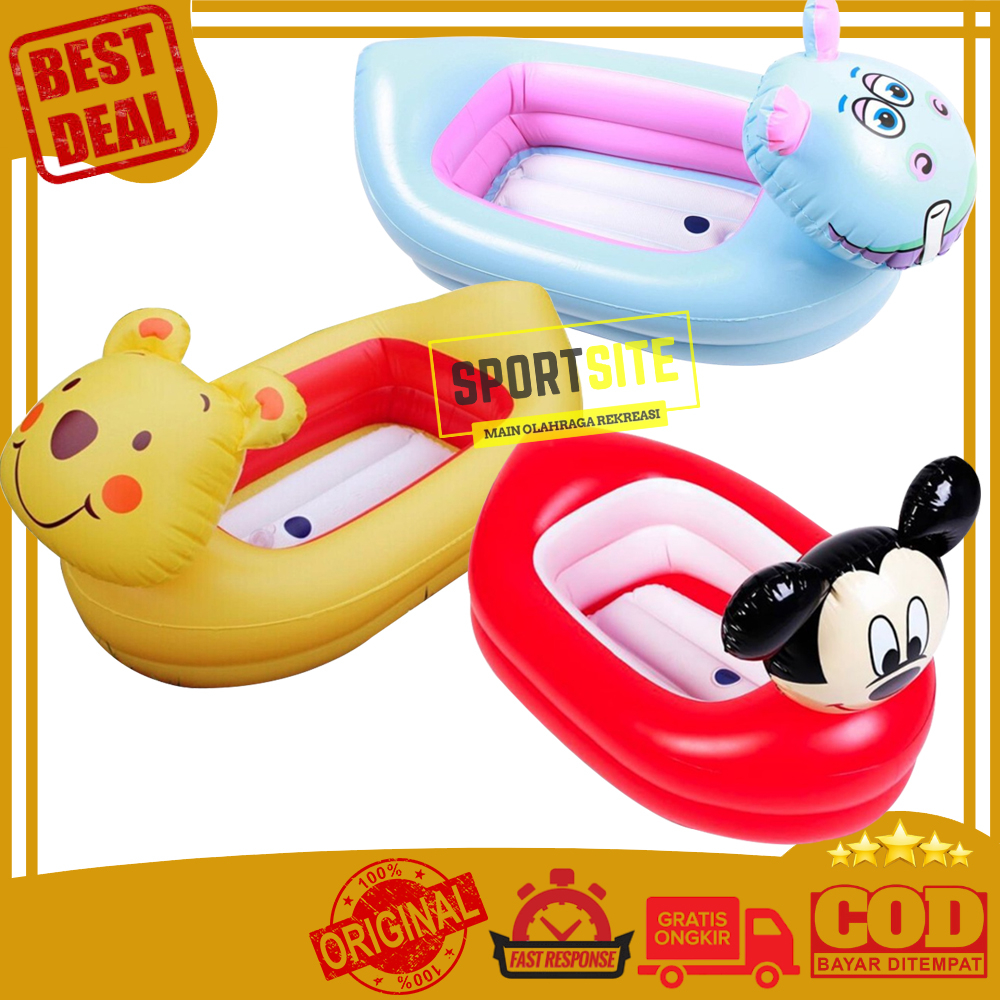 Munchkin Disney Baby Tub Winnie The Pooh Mickey Mouse Hippo Inflatable ...