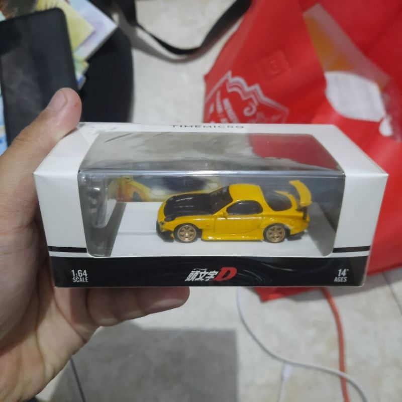 Time Micro Initial D Mazda RX7 FD3S Re Amemoya with Figure Timemicro RX ...