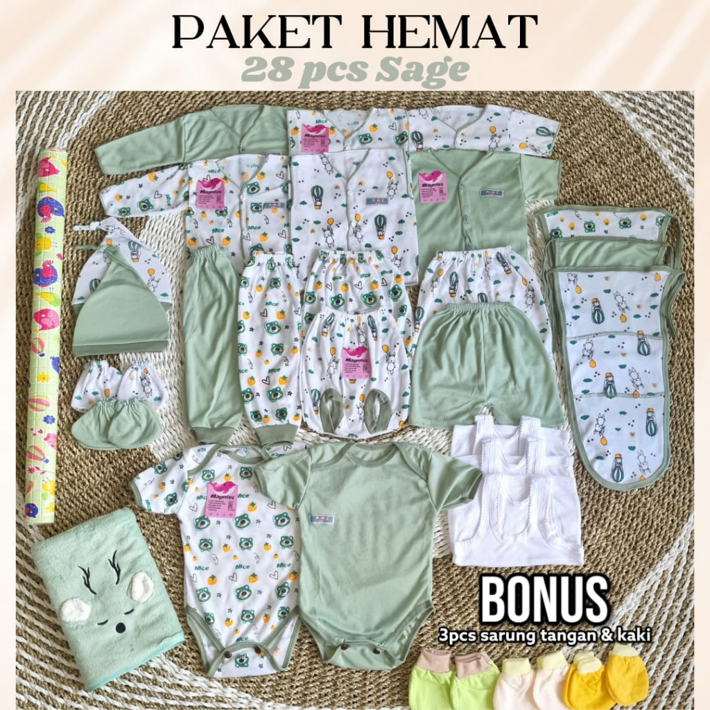 Package Of 28pcs Baby Clothes newborn Baby Clothes newborn Diaper ...