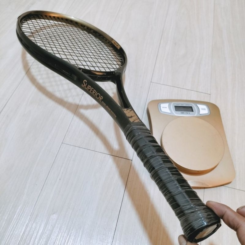 Original TENNIS RACKET NASSAU SUPERIOR DUAL BEAM SYSTEM USED 315gram ...