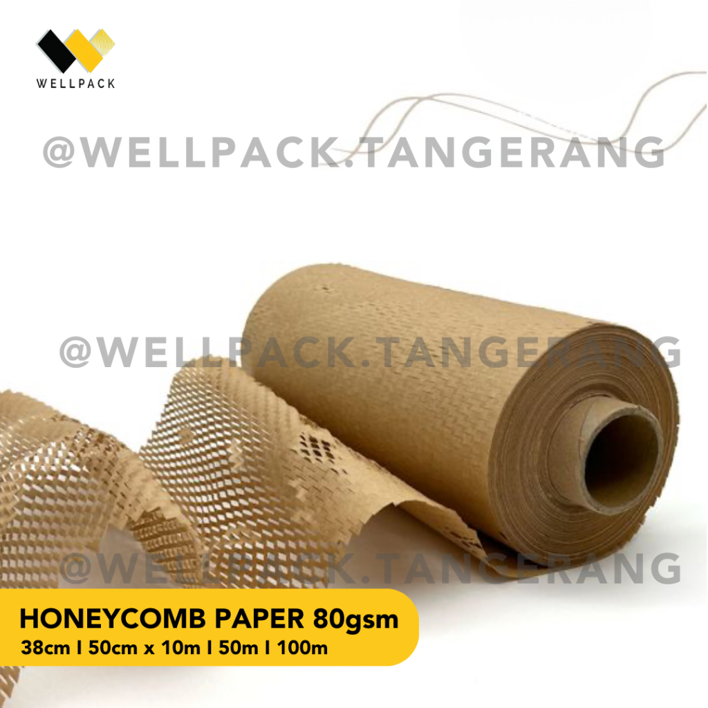 Honeycomb Paper Brown/Paper Wrap (Hexa) - Eco Friendly - Bubble Wrap ...