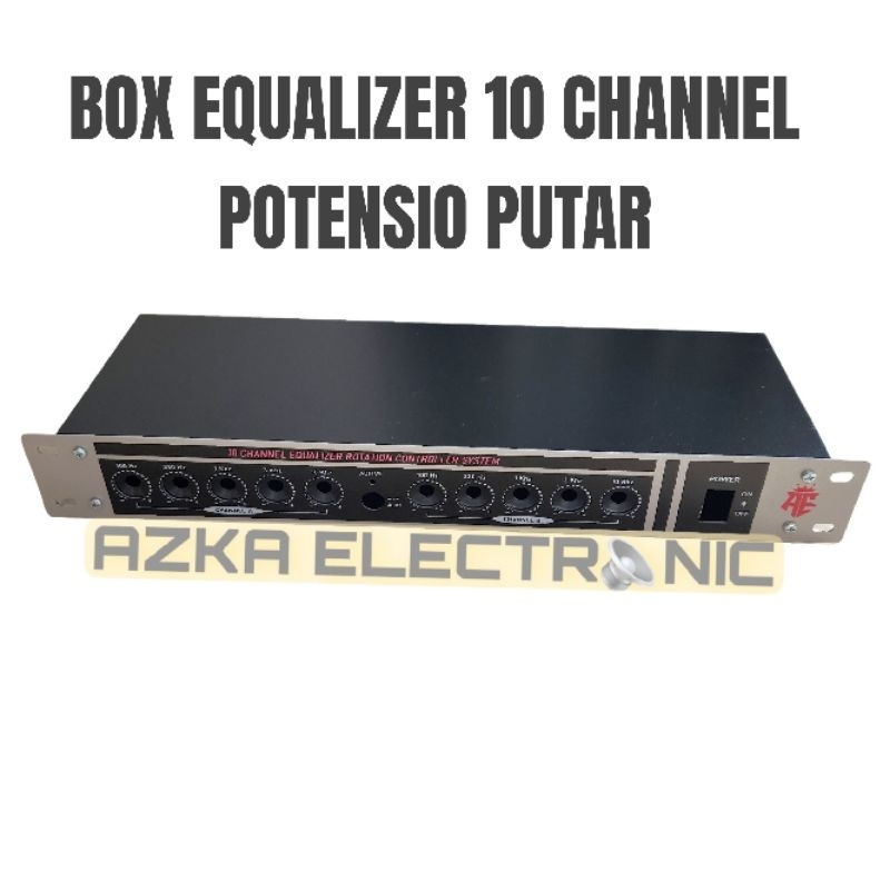 Harmony Rotary Potentio 10 Channel Stereo Equalizer Box | Shopee Malaysia