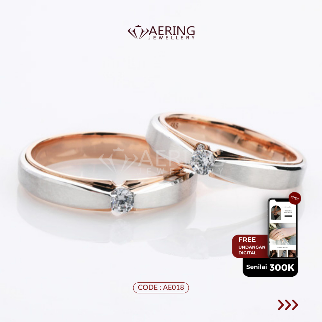 925 Silver Couple Engagement Ring Wedding Proposal Palladium Platinum ...