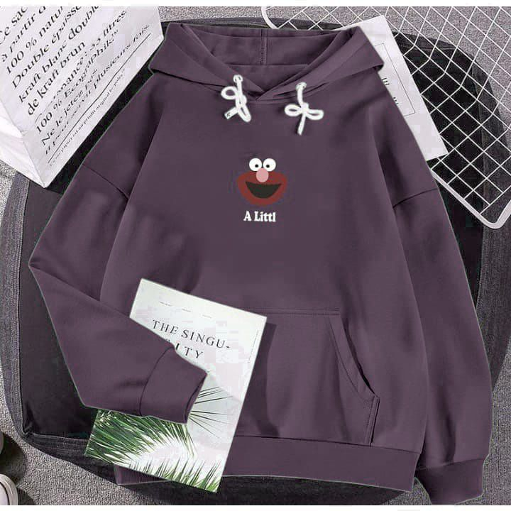 A Littl Hoodie Jacket Gemoy Cute Sweater Unisex Casual || L - XXL ...