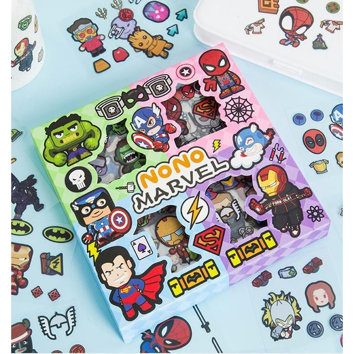 MARVEL STICKERS CONTENTS 100 PCS | Shopee Malaysia