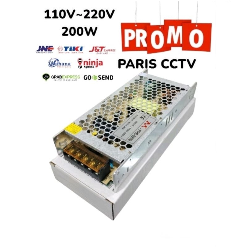 Power SUPPLY RUNNING TEXT 5 Volt - 40 Amper SLIM | Shopee Malaysia