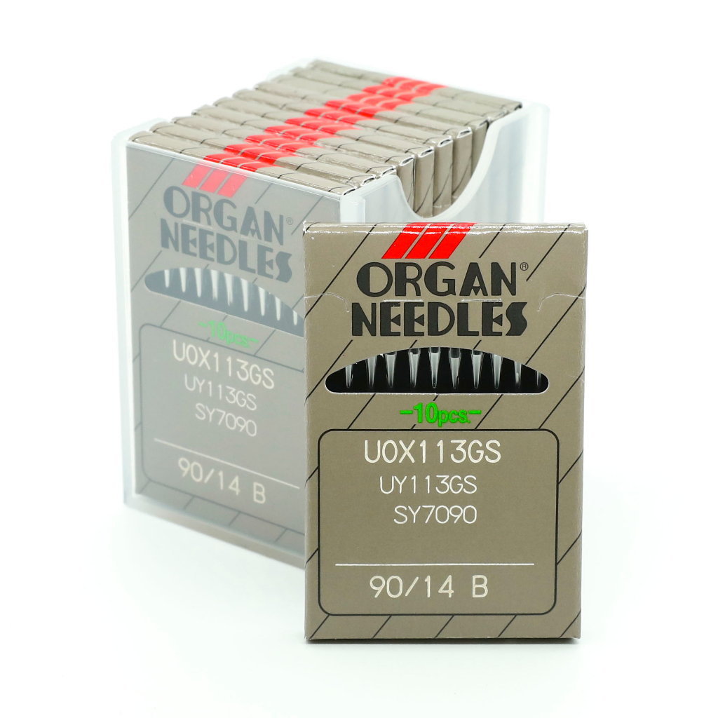 MESIN Organ Needle UOx113GS / UO x 113GS Original Japan Rubber Sewing ...