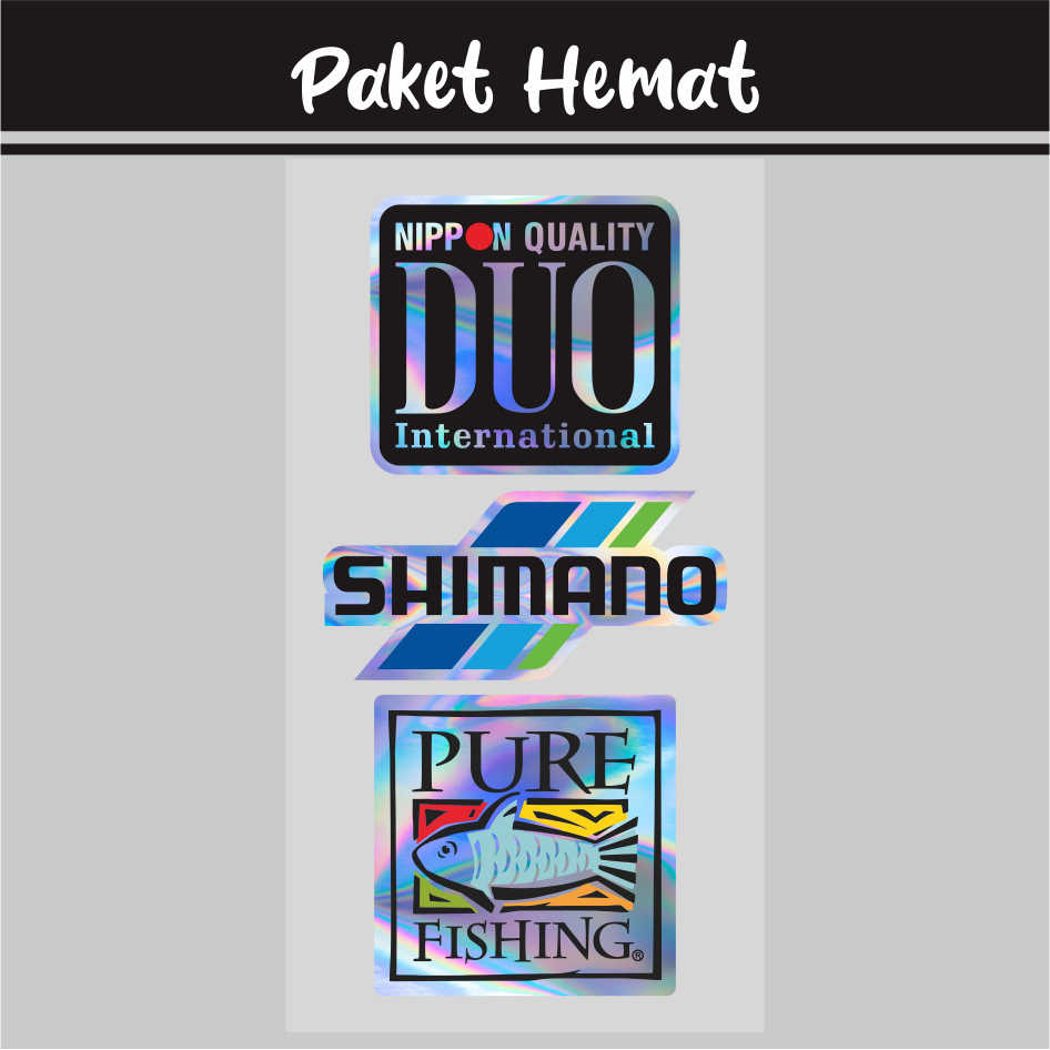 Fishing Logo Sticker Brand Fishing Sticker Tackle Box Lure Box or Reel ...