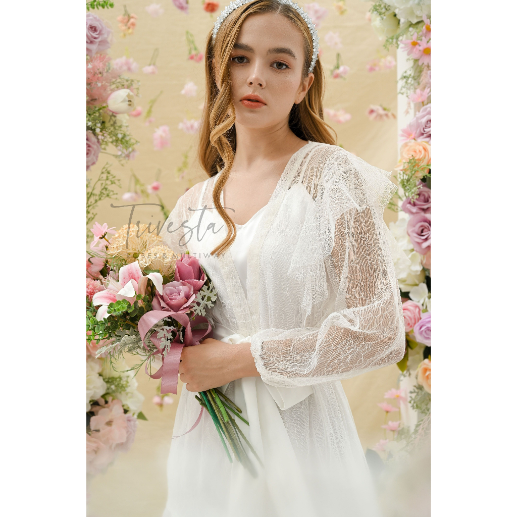 Trivesta Robes - Clarabell Robe with Inner Satin - Enchanted Collection ...