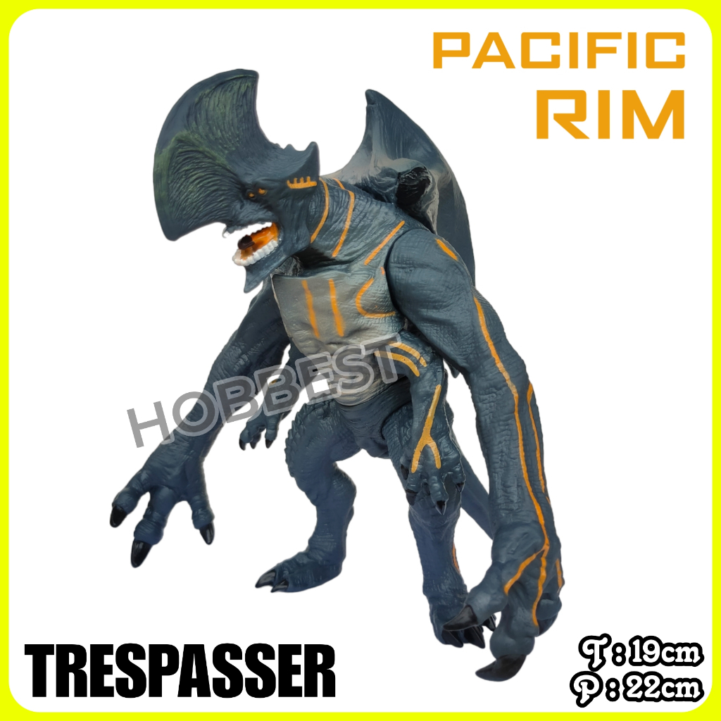 Pacific RIM : TRESPASSER - Godzilla Kaiju Action Figure Miniature ...