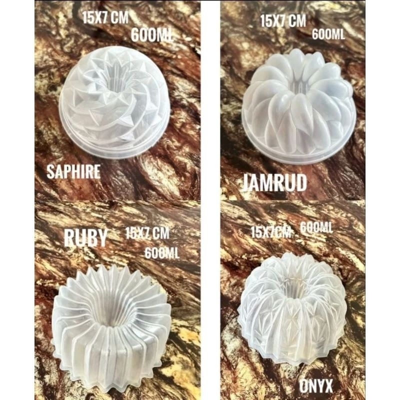Ruby onyx emerald jelly pudding mold | Shopee Malaysia