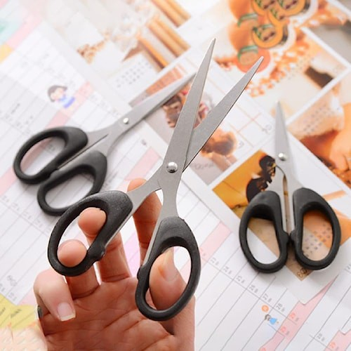 Sq- Stainless Steel Scissors Multi-Purpose Cutting Tool Plastic Paper ...