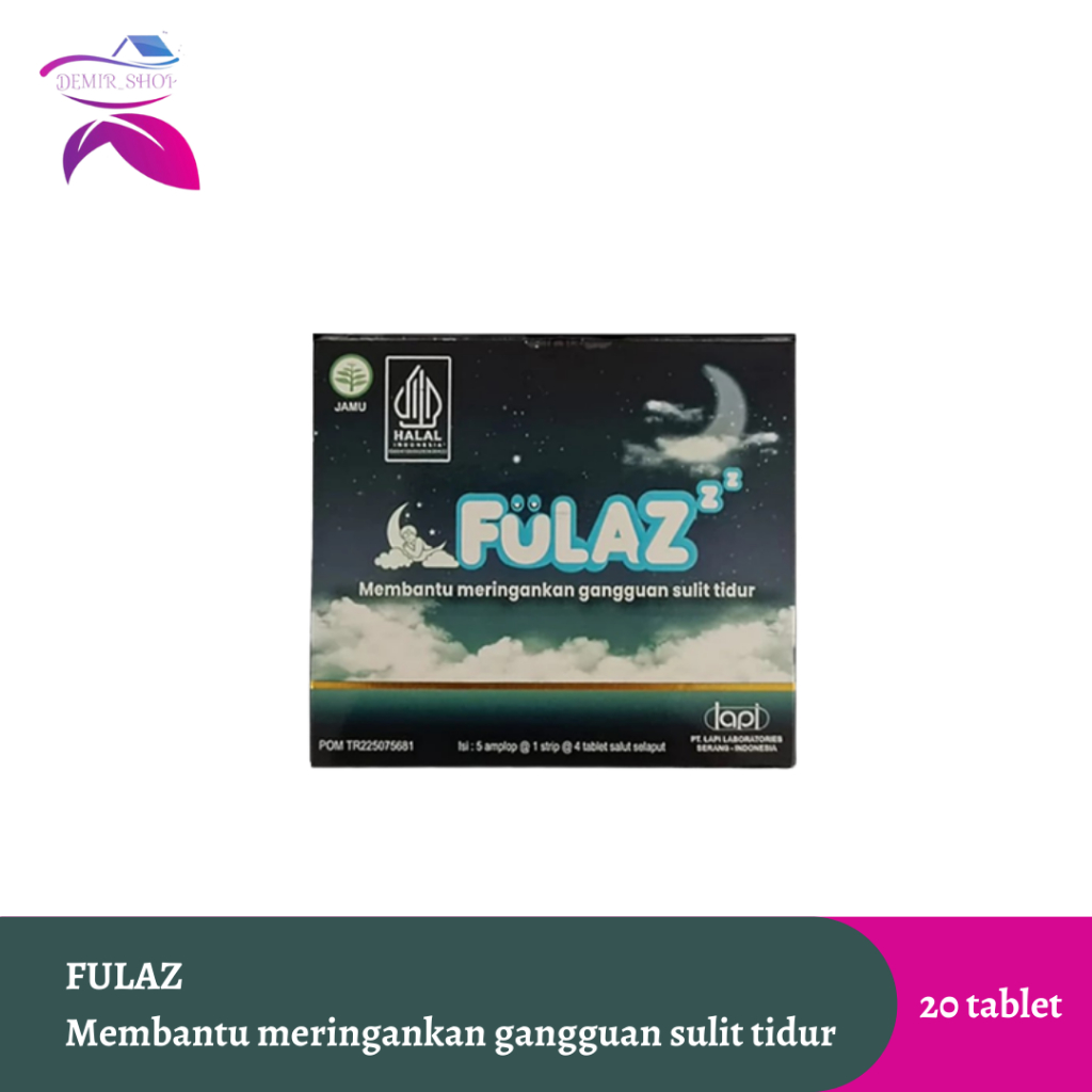 Fulaz Box 20 Tablets/Overcoming Sleep Disorders | Shopee Malaysia