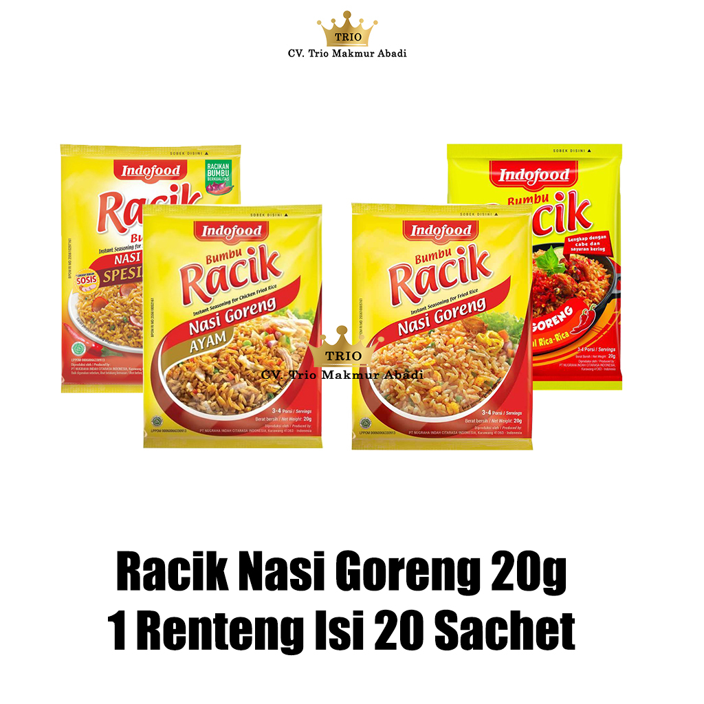 Racik Fried Rice 20g Renteng Contains 10 Sachets | Shopee Malaysia