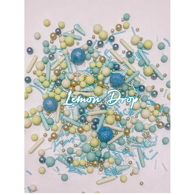 Spikel/sprinkle Lemon drop 10gr (Can Be Eaten/FOODGRADE) | Shopee Malaysia