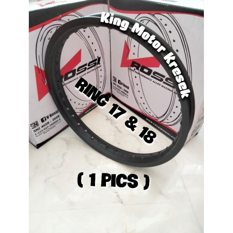 HITAM Rossi RING 17 & 18 WHEELS AVAILABLE SIZES 140-160-185-215-250 ...