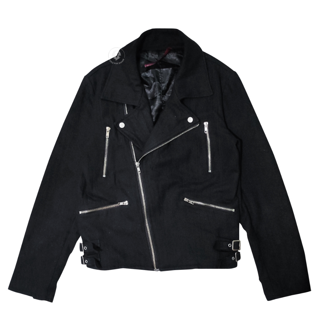 Woll Ramones Jacket/Perfecto/Motorcycle/Punk/Defector | Shopee Malaysia