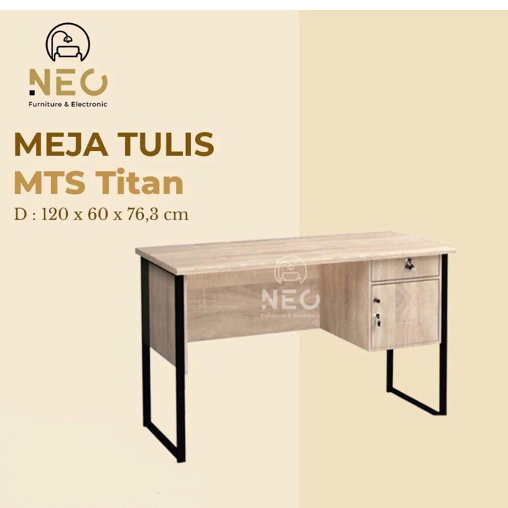 Neo - OFFICE TABLE WRITING DESK 1/2 BIRO IRON LEGS MTS TITAN OLYMPIC ...