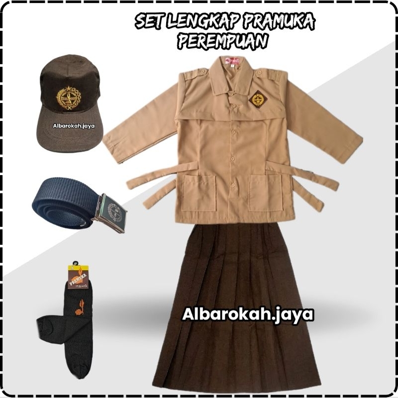 Complete set Of super Complete Girl Scout Elementary School Uniforms ...