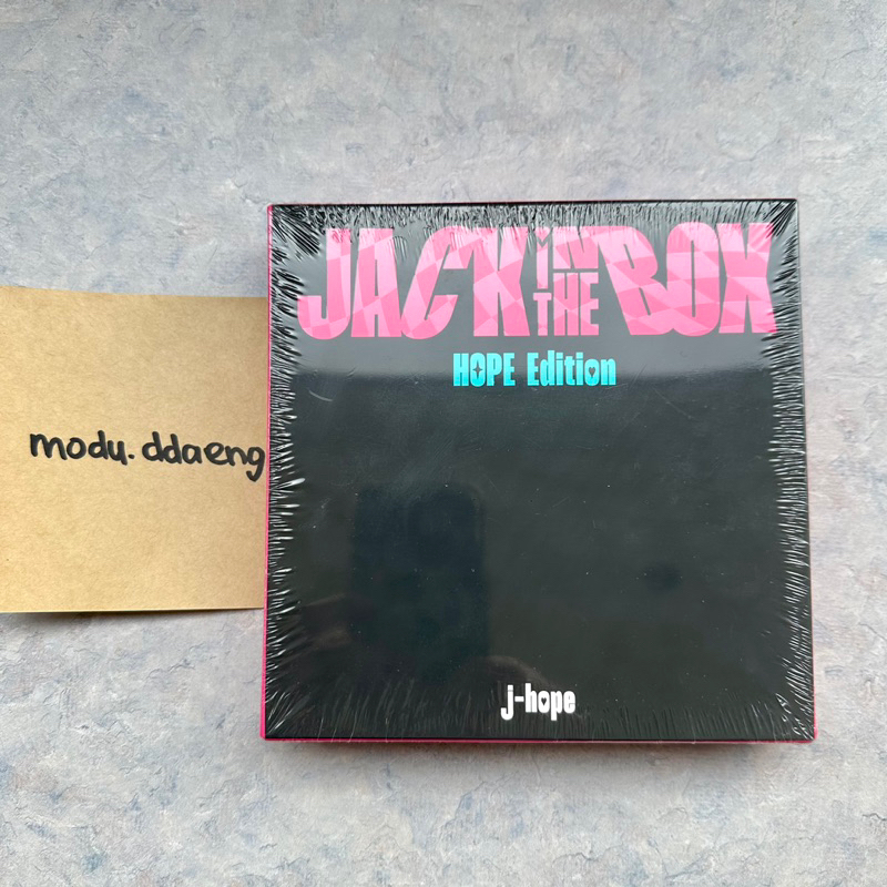 BTS J-HOPE Solo Album JACK IN THE BOX HOPE EDITION SEALED OFFICIAL JITB HE Original Weverse ...