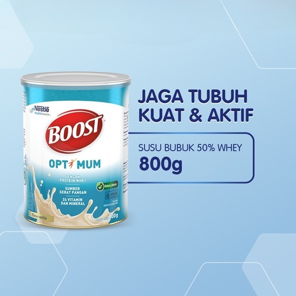 [800 Grams] NUTREN BOOST Optimum Vanilla Nutrition Milk for Adults and ...