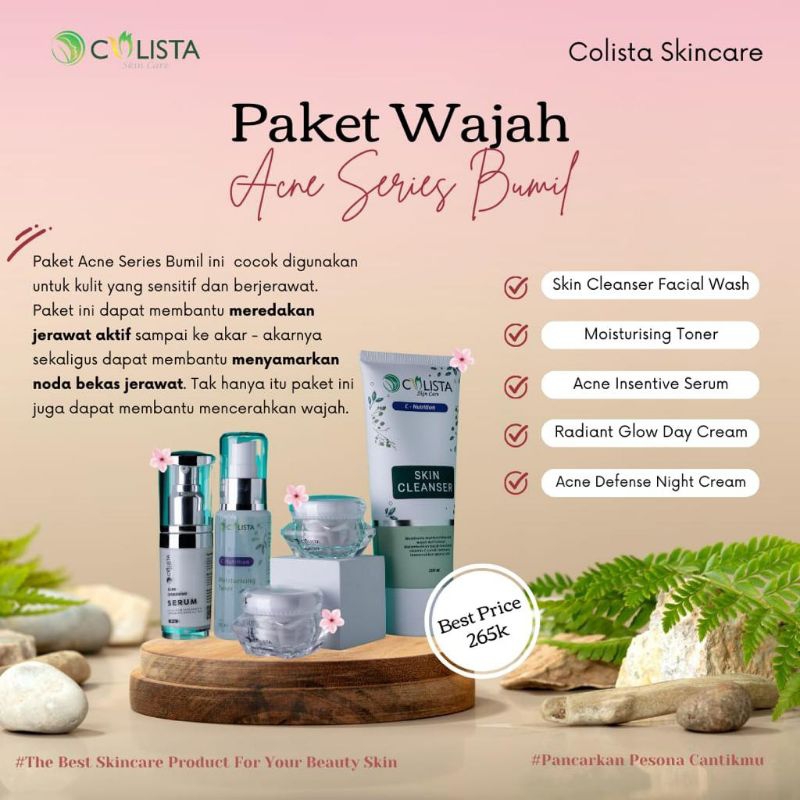 Acne SERIES Colista Skincare | Shopee Malaysia