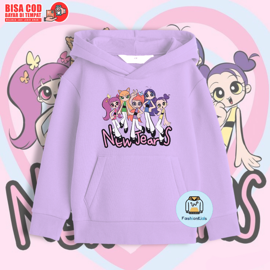 Powerpuff Girls Hoodie Jacket/New Jeans Powerpuff Girls Hoodie Sweater ...