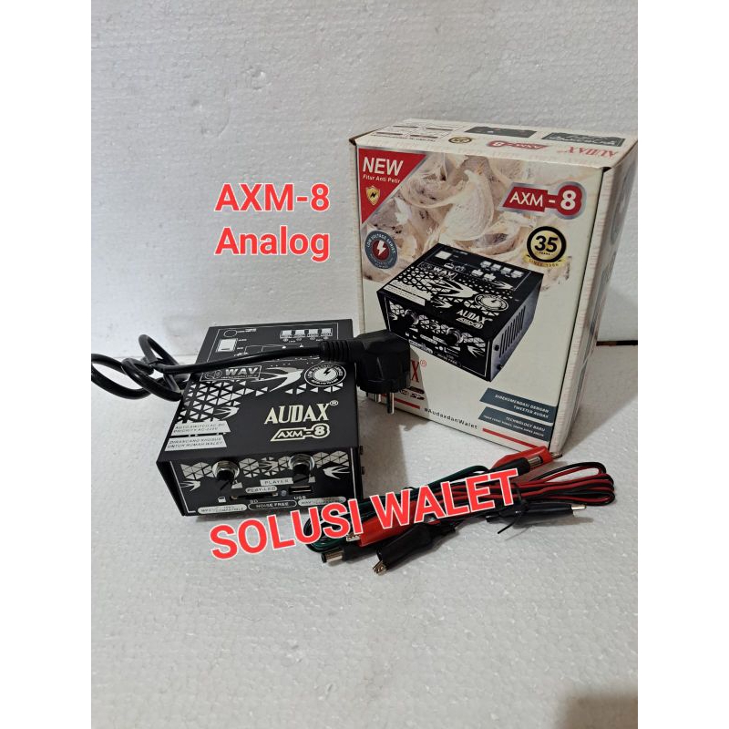 MESIN Ampli Audax AXM 8 Anti Lightning Swallow Calling Machine | Shopee ...