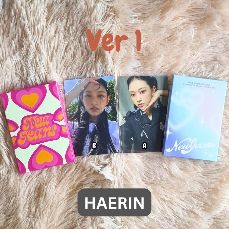 Official PHOTOCARD HAERIN NEW JEANS X LINE FRIENDS | Shopee Malaysia