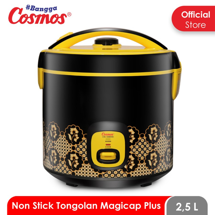 Cosmos Rice Cooker Non Stick CRJ-5508 BC - 2.5L | Shopee Malaysia