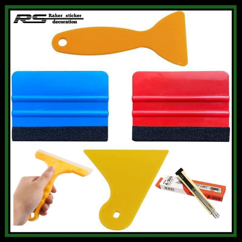 Sticker Installation Tool / Sticker Glue & Window Film Adhesive Scrape ...