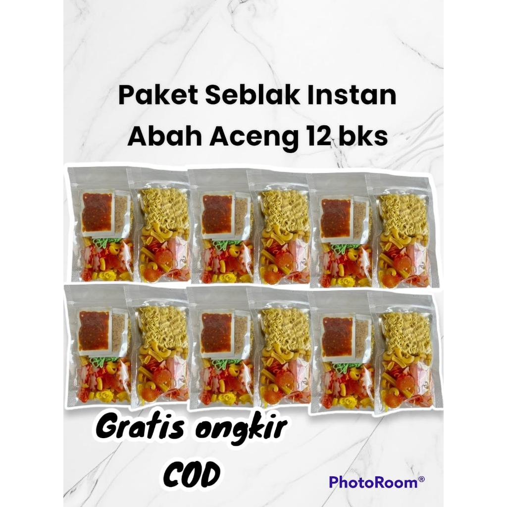 Package of 12 Bks Abah Aceng Instant Seblak | Shopee Malaysia