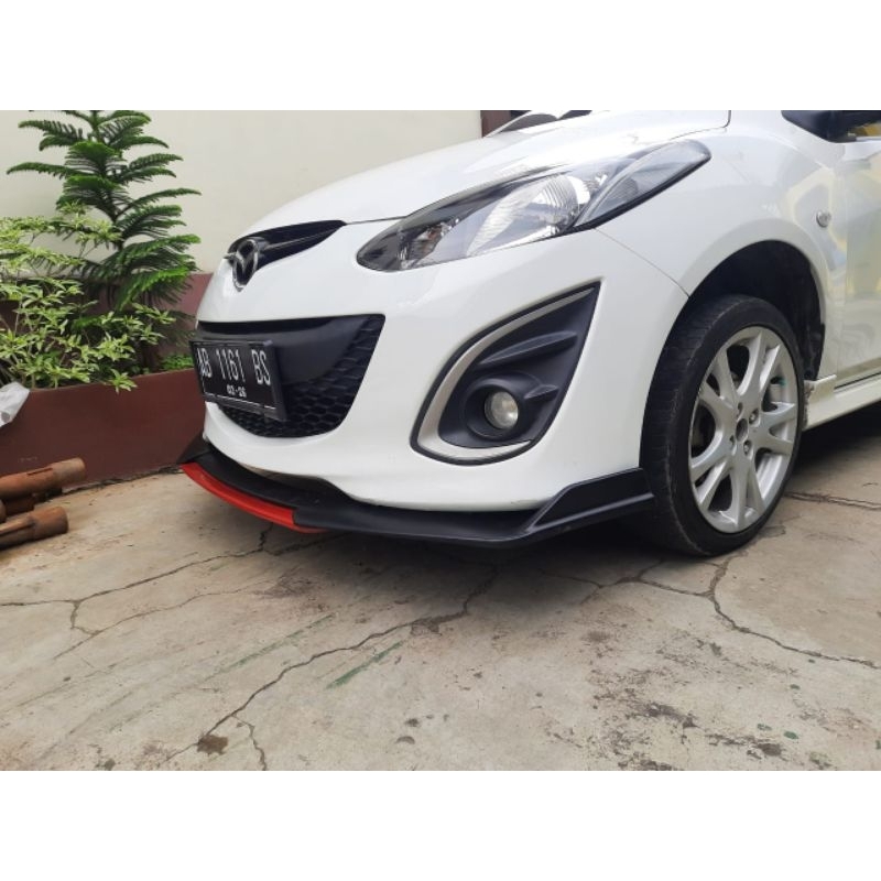 Mazda 2 Bumper Lips Fullset Mazda 2 front winglets | Shopee Malaysia